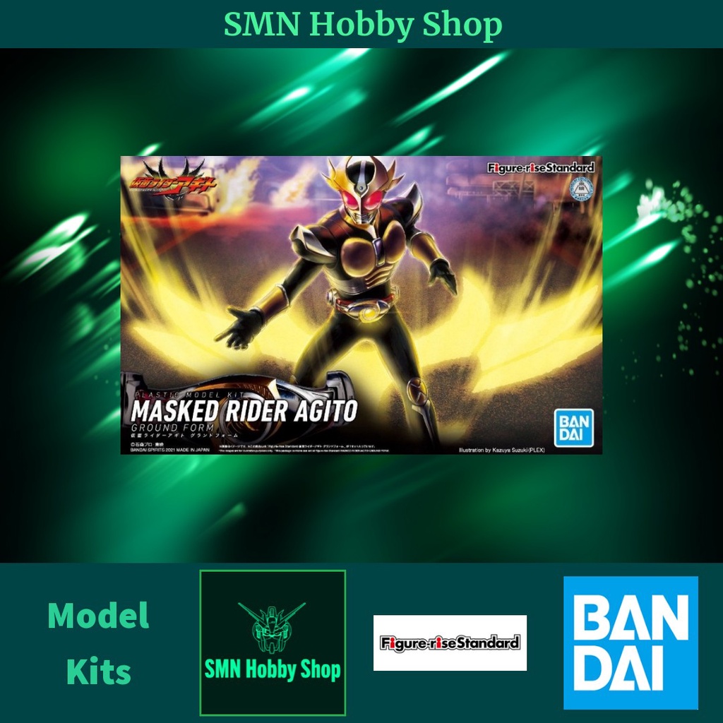 FRS Figure-Rise Standard Masked Rider Agito Ground Form Toys Plastic Model Kit [KR Kamen Rider ...