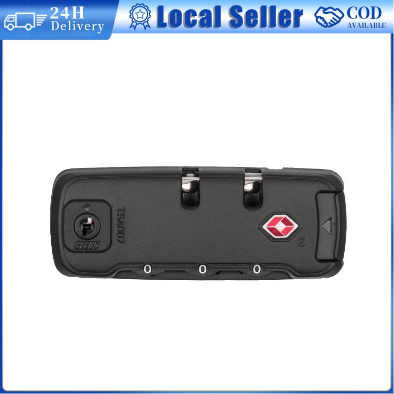 TSA Approved Travel Lock for Suitcases & Baggage 3 Digit Password ...