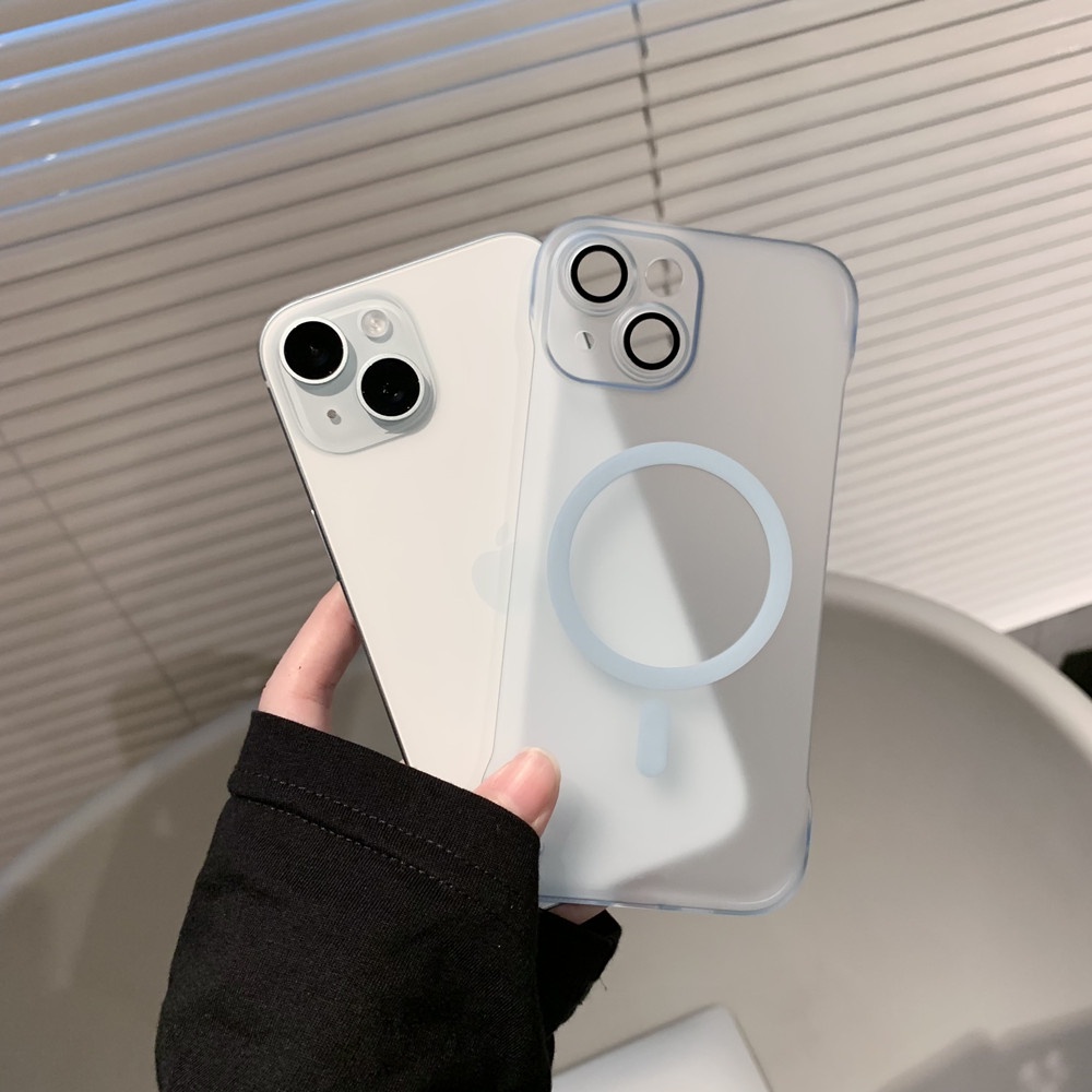 IPhone 15 ProMax 14 Plus 13 12 Pro Max Ultra Thin Frameless Phone Case ...