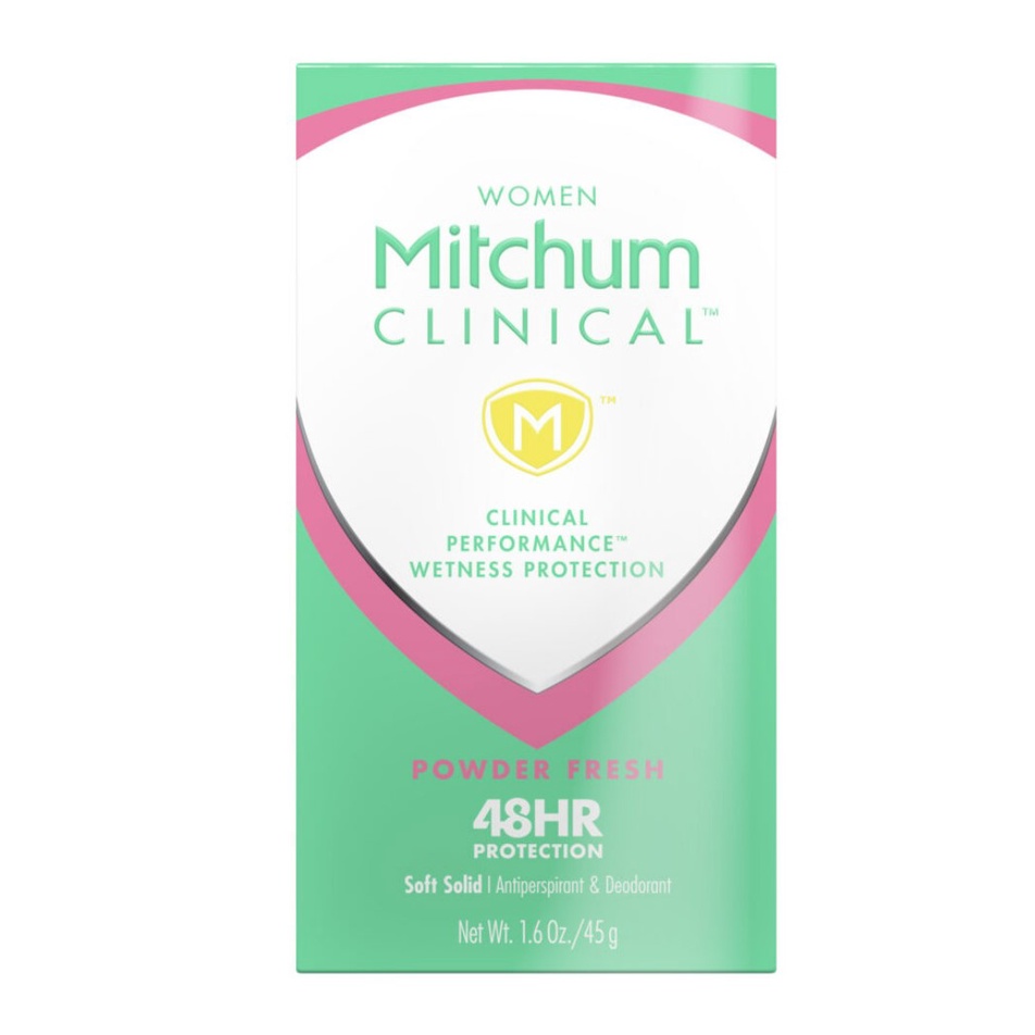 Mitchum Women Clinical Antiperspirant & Deodorant Powder Fresh, Soft ...