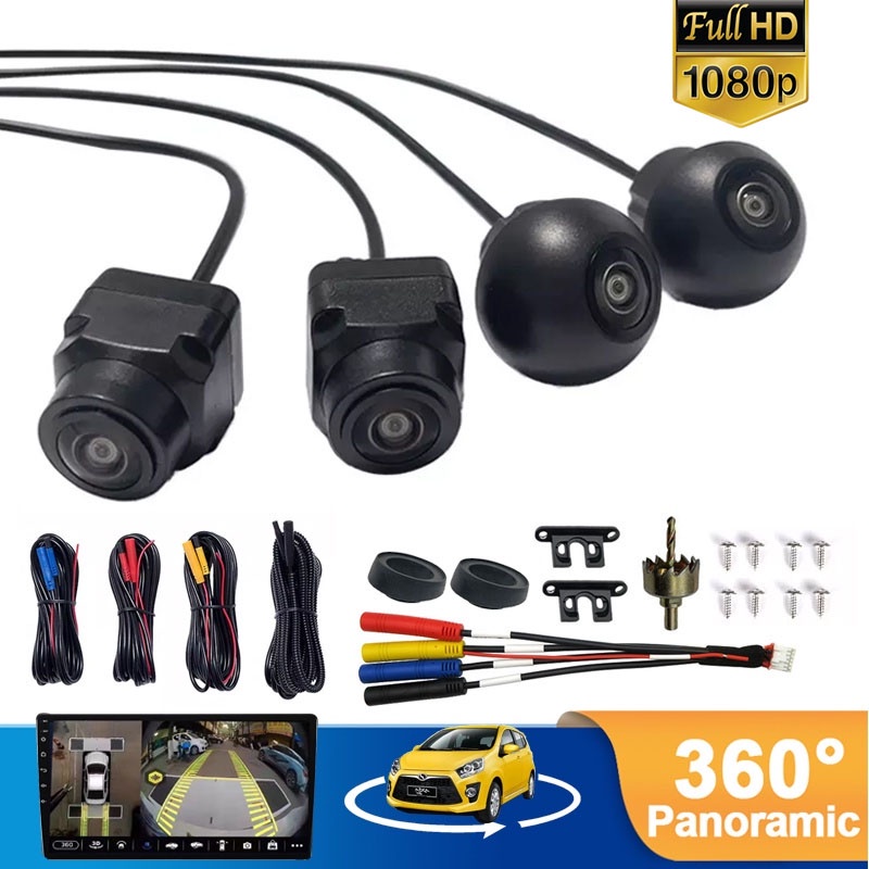 1080P universal 360 degree panoramic front and rear left and right ...