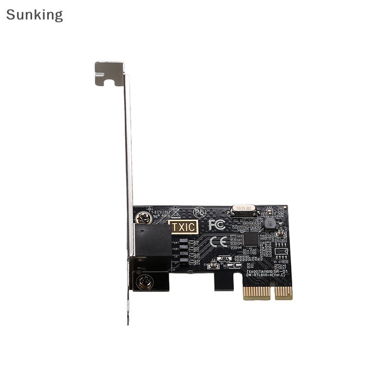 Sunking 1000Mbps PCIE To RJ45 Network Card RJ45 PCI Express Converter ...