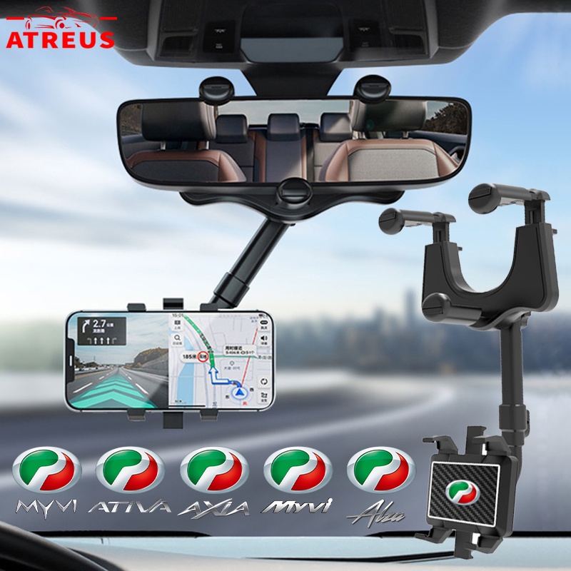 Perodua In-Car Rear View Mirror Phone Holder Car Mirror Mount GPS DVR ...