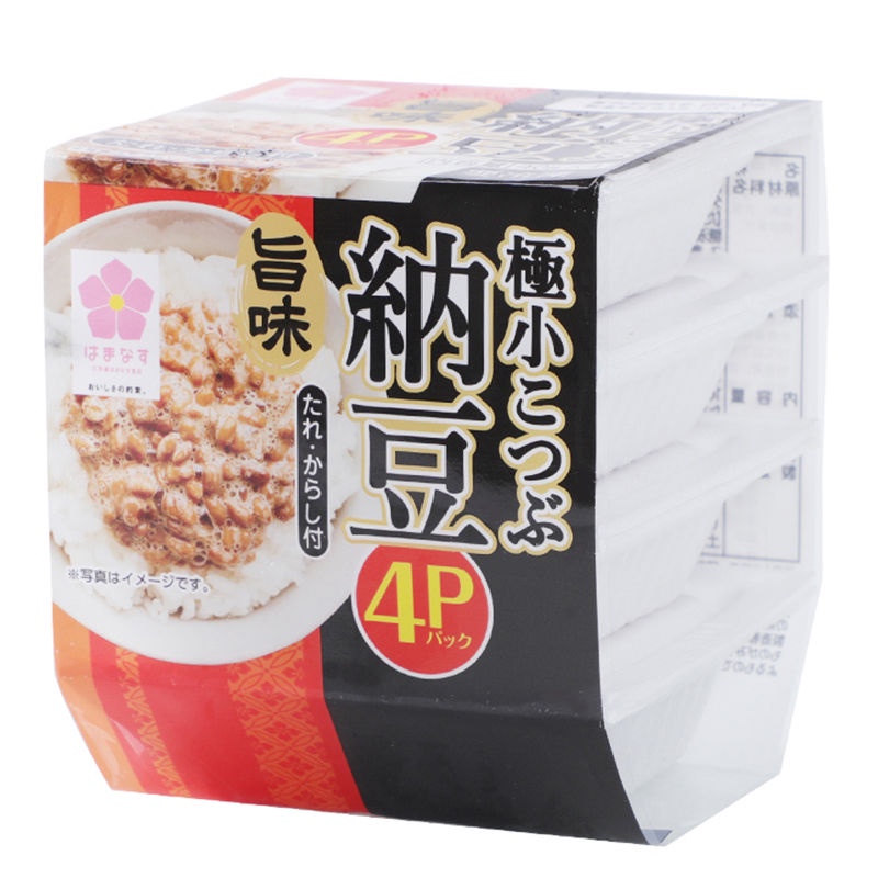 ZEJUN 4 boxes/group of ready-to-eat natto imported from Japan, free ...