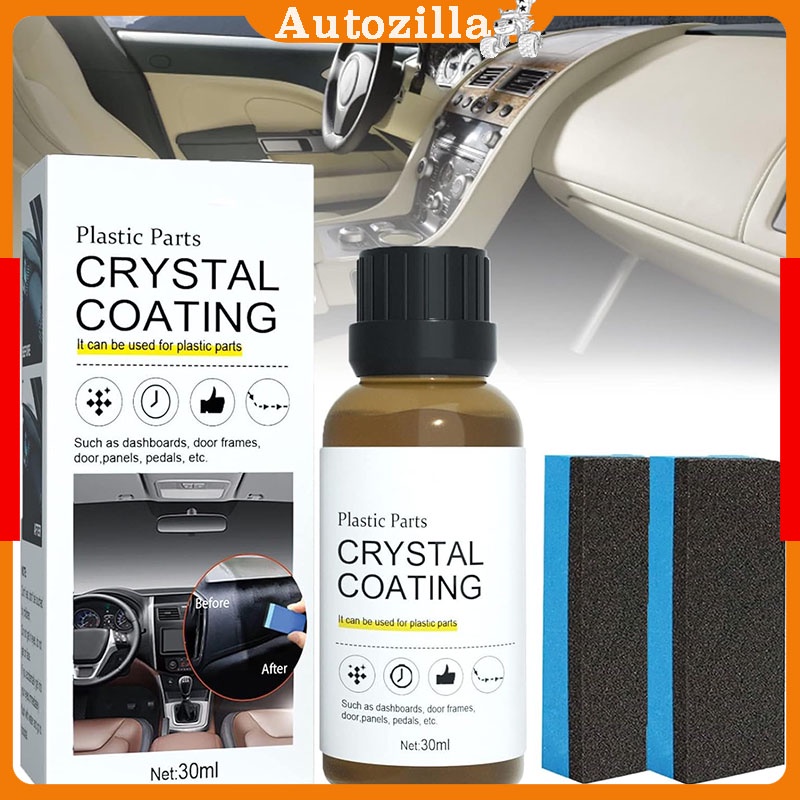 Car Plastic Coating Agent Plastics Restorer Plastic Parts Crystal ...