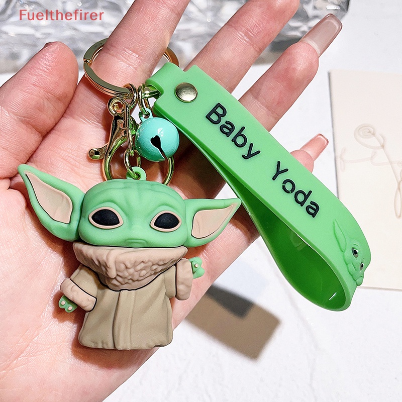 （Fuelthefirer） Disney Star Wars Baby Yoda Keychain Cartoon Anime ...