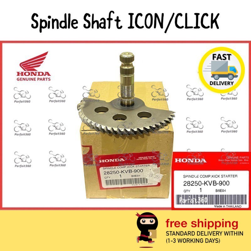 28250-KVB-900 HONDA ICON / CLICK Spindle Shaft / Shift Shaft Gear 100% ...