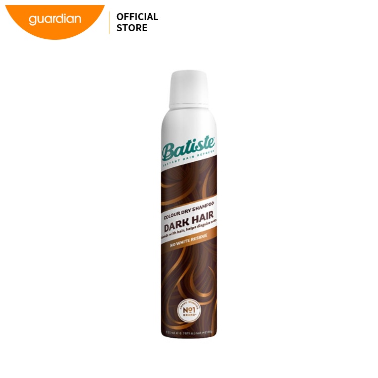 Batiste Benefit Colour Dry Shampoo Dark Hair 200ML | Shopee Malaysia