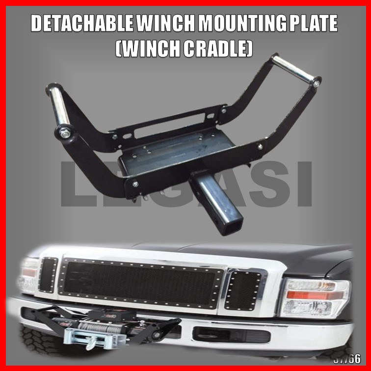 Detachable Winch Mounting Plate System (Winch Cradle) 37766 | Shopee ...