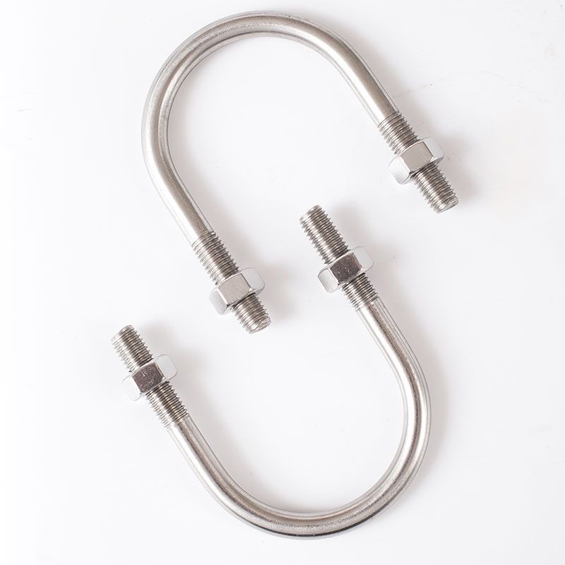 304 Stainless Steel U-Shaped Screw Extended U-Shaped Clamp U-Shaped ...