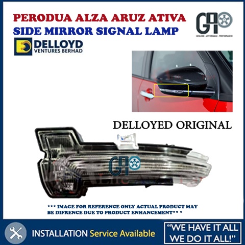 PERODUA ALZA ARUZ ATIVA SIDE MIRROR SIGNAL LAMP (ORIGINAL) | Shopee ...