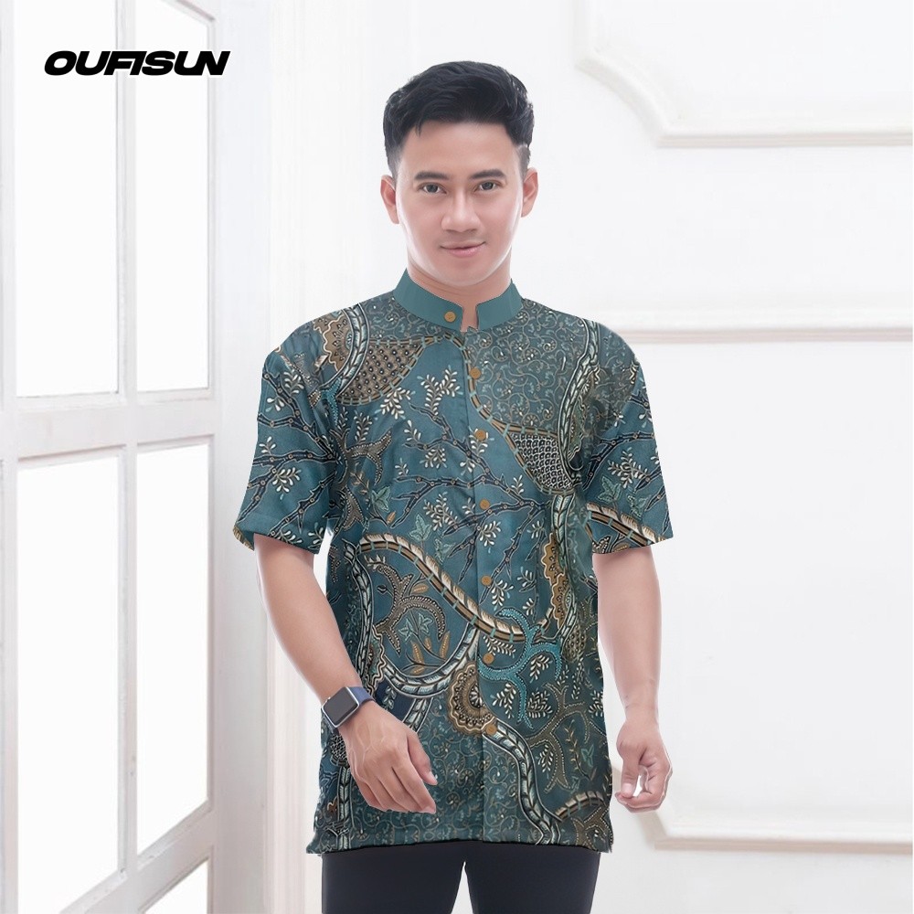 Raya2025 Men's Kemeja Batik Shirt Muslim Ramadan New Year Family Party ...