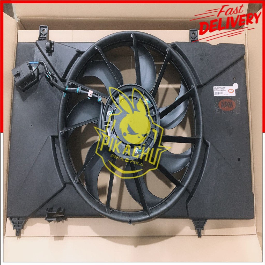 PROTON PREVE SUPRIMA S TURBO FAN MOTOR ASSY AND SHROUND ASSEMBLY FULL ...