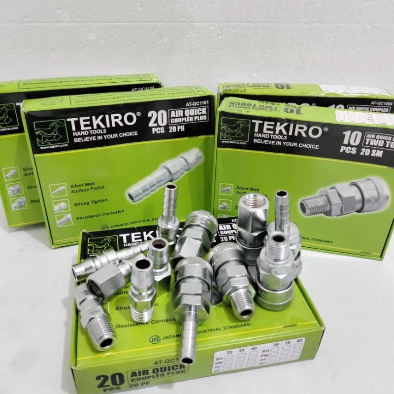 TEKIRO QUICK COUPLER ANGIN SH 20 TWO TOUCH / NEPEL CONNECTION WIND HOSE ...