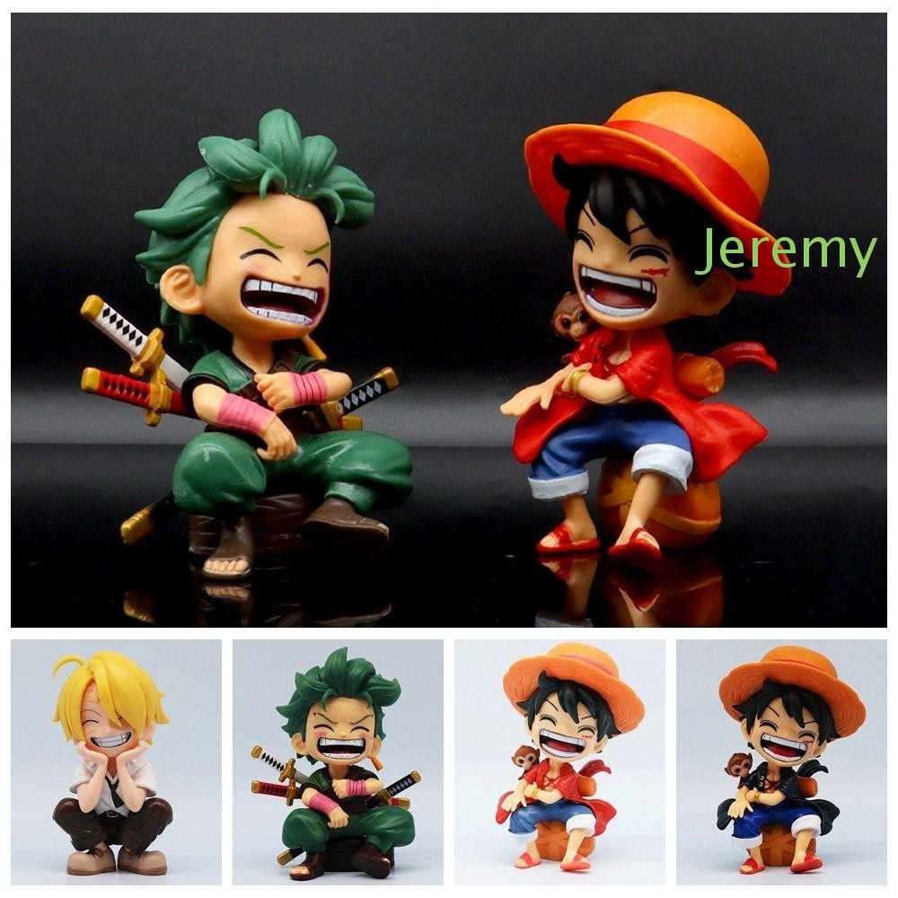 JEREMY1 Monkey D LuffyFigures, Manga Figurine PVC Luffy Anime Figures ...