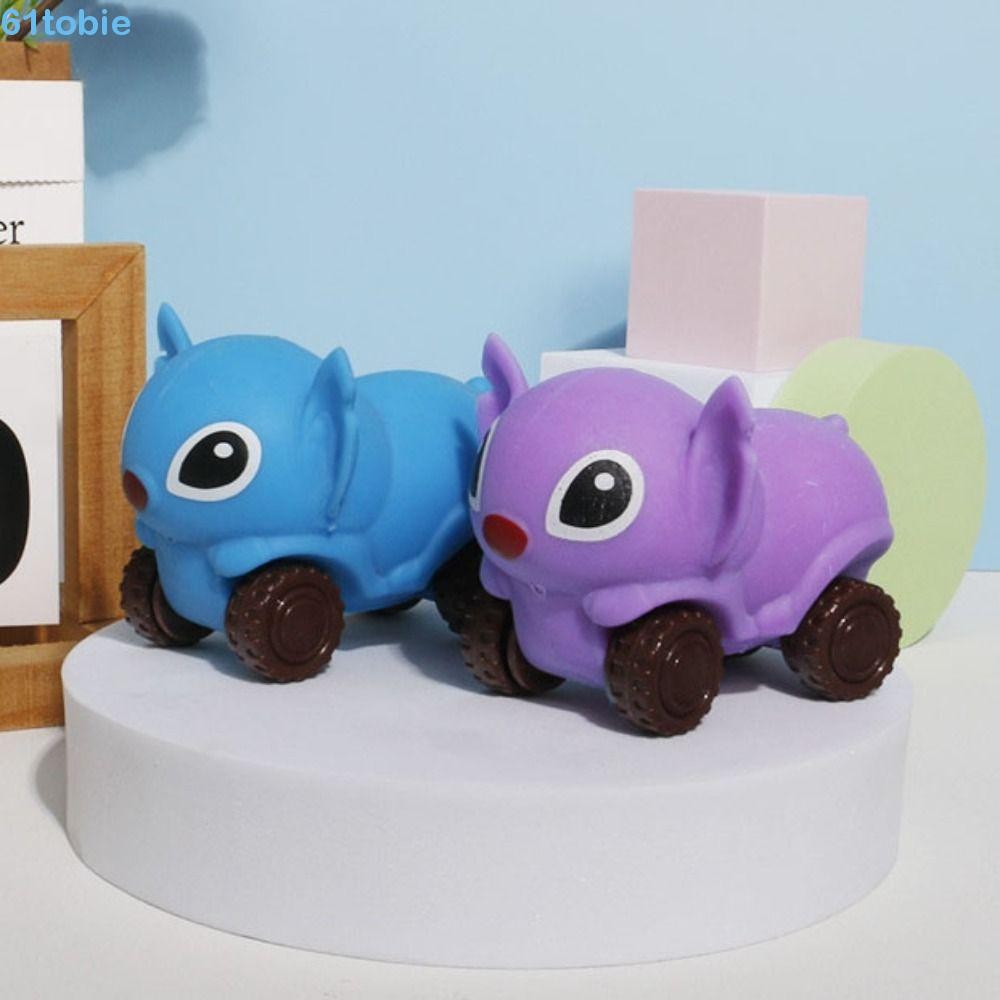 TOBIE Stitch Stretching Car, With Wheel Slow Rebound Stitch Car Squeeze ...