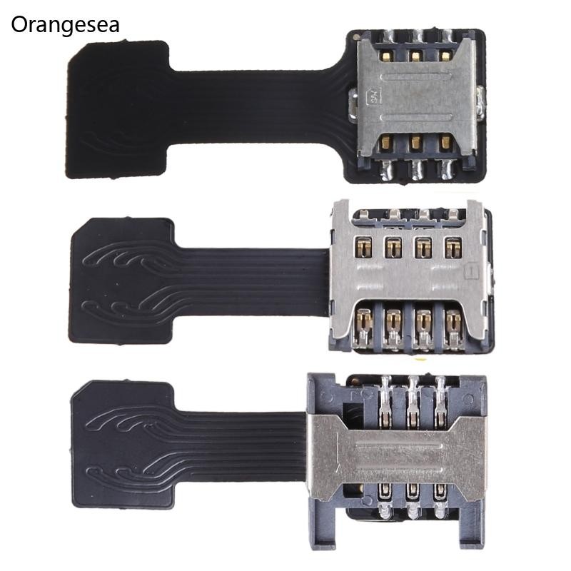 Orangesea SIM Standby Flex Cable for Android Sim Card Extension SD ...