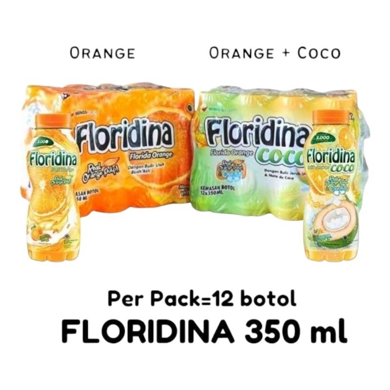Floridina Florida Orange Real Orange Pulp /floridaOrange Coco 350ml ...