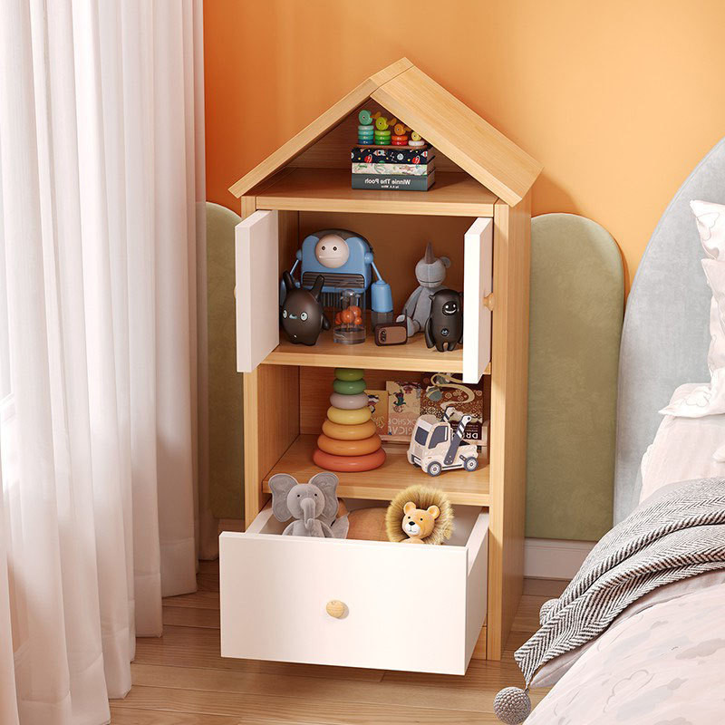 Creative Children's Room Bedside Table Girl's Bedroom Cartoon Cute ...