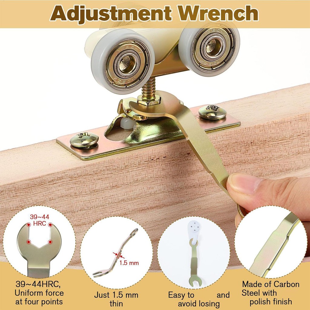 Pocket Door Wrench Bifold Closet Door Pivot Adjustment Wrench RV Pocket ...