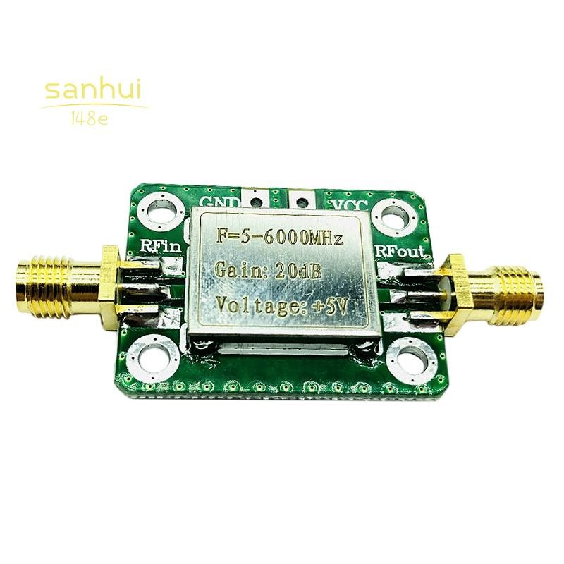 RF Power Amplifier with Shielding Shell 5M-6GHz Broadband Signal ...