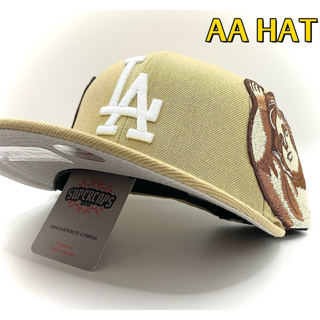 NEW Rra Jon Stan x Los Angeles dodgers light brown 59fifty side ...