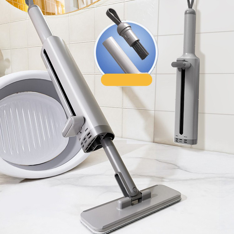 Mini Mop, Hand Wash Free, Flat Mop, Desktop, Handheld, Not Dirty Hands ...