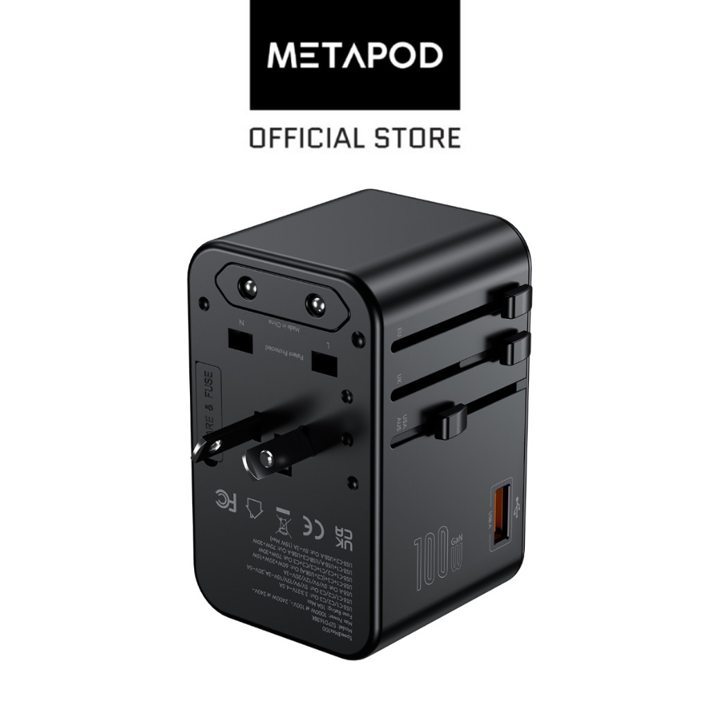 Skyzer PD163 SpeedMax 100W Fast Charging Travel Adapter | Shopee Malaysia