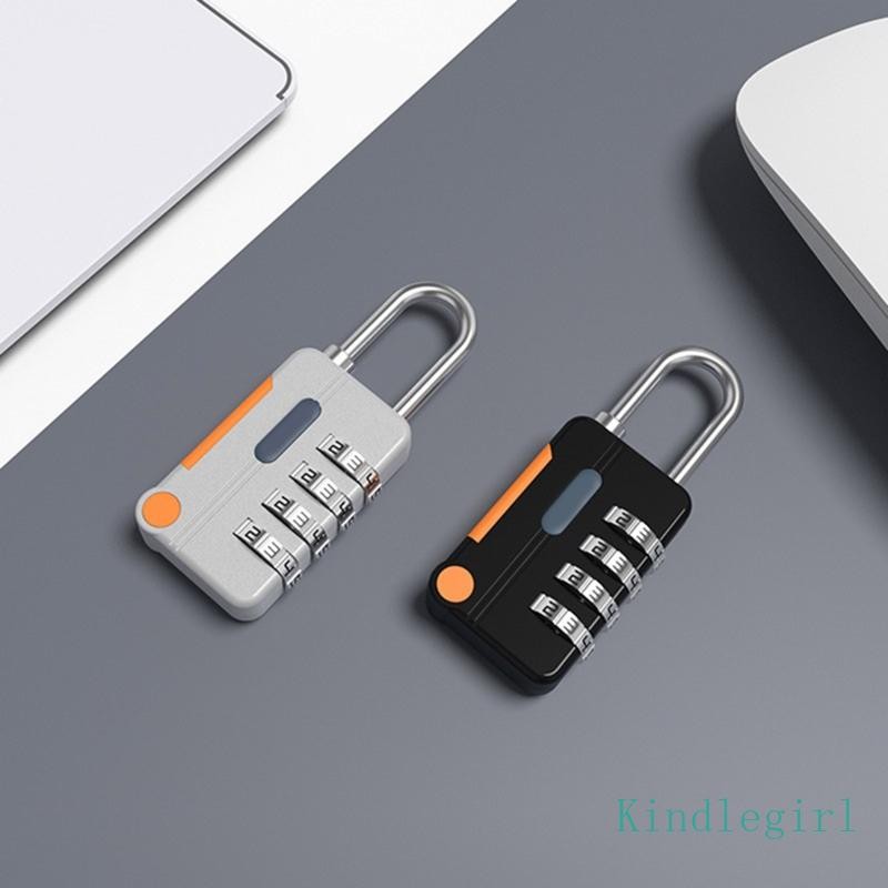 KING Weatherproof Padlocks 4 Digit Password Lock for Storage Unit Gym ...