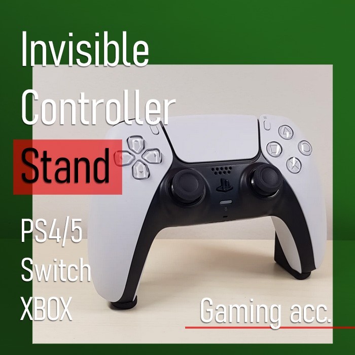 Ps5 XBOX Controller Stand INVISIBLE Dualsense DESKTOP Stick Joystick ...