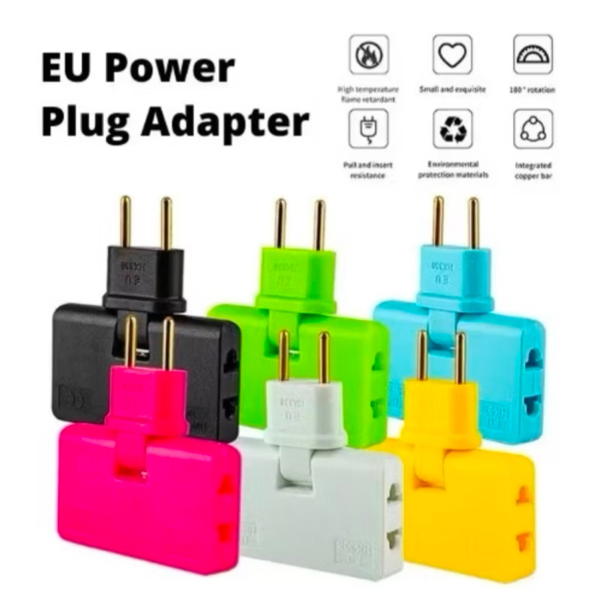 Power SOCKET 3 IN 1 FOLDING TRAVEL T TERMINAL PLUG 3 HOLE | Shopee Malaysia
