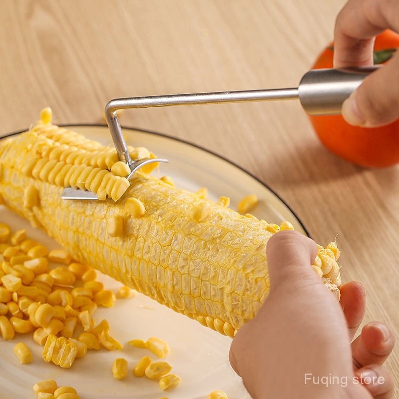A new stainless steel corn scraper, a convenient tool for threshing and ...