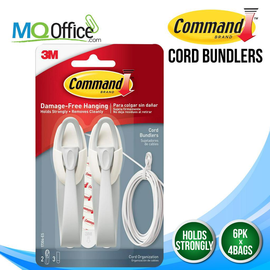 3M Command 17304 Cord Bundler Wire Organize Cable Line Organizer ...