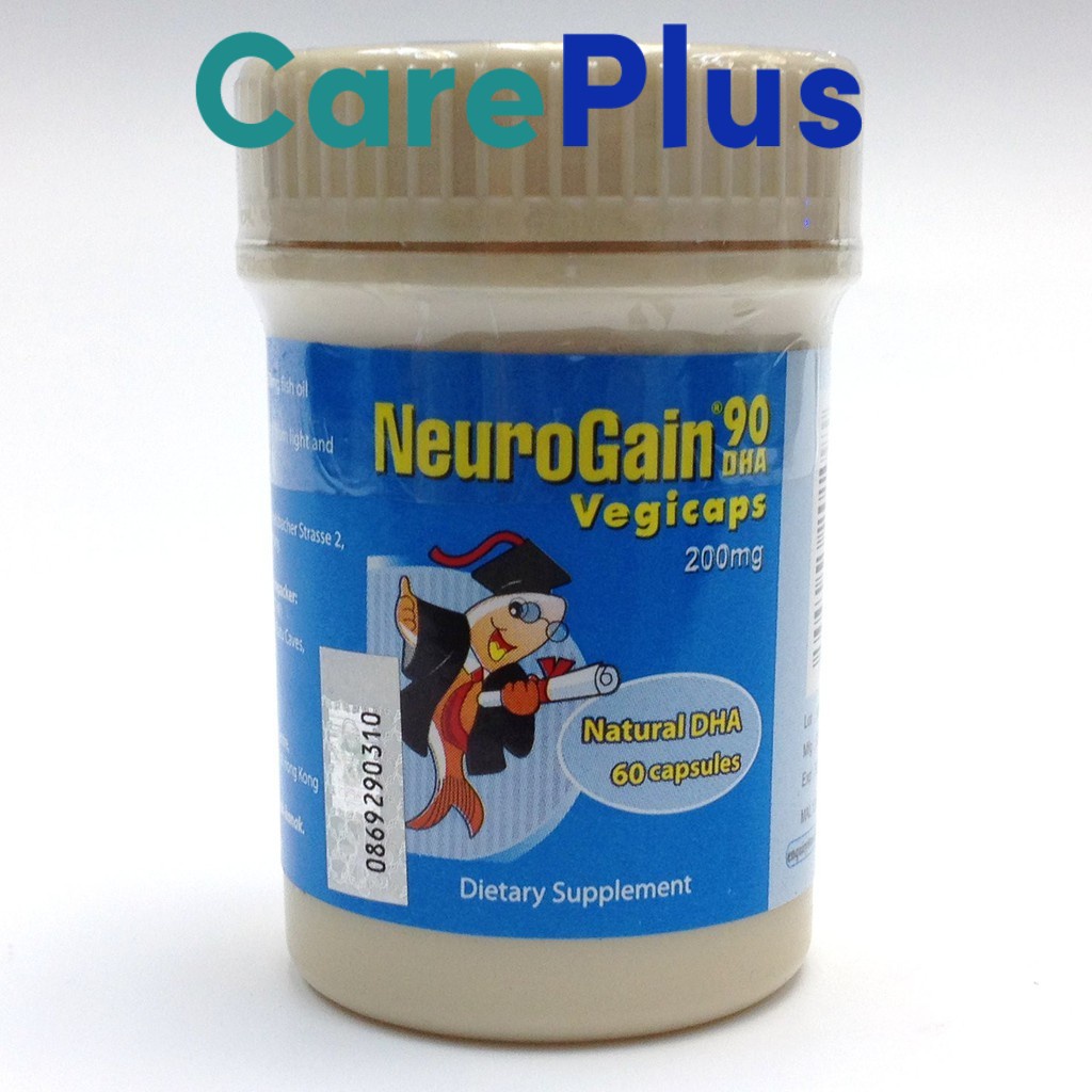 NEUROGAIN 90 DHA VEGICAPS 200MG 60'S (EXP: 04/2025) | Shopee Malaysia
