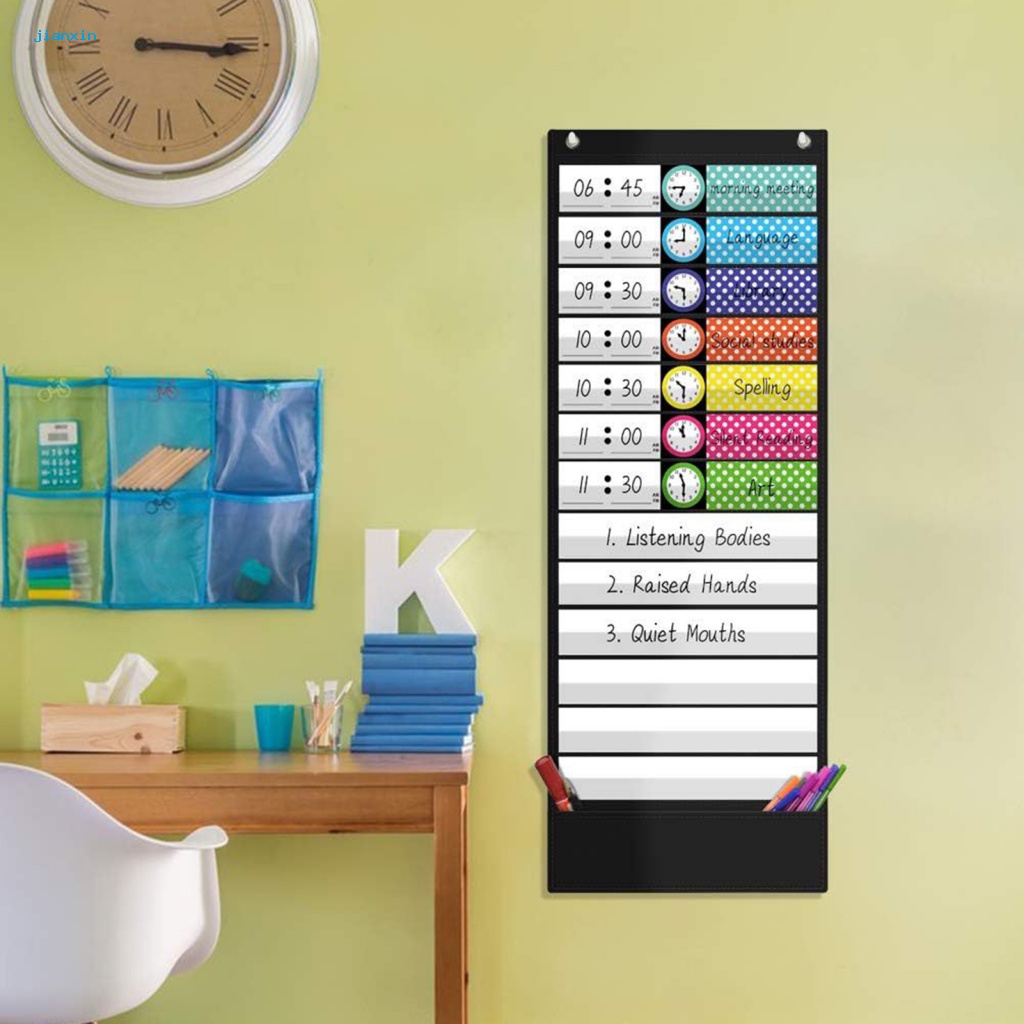 Schedule Pocket Chart Preschool Pocket Chart Classroom Pocket Chart for ...