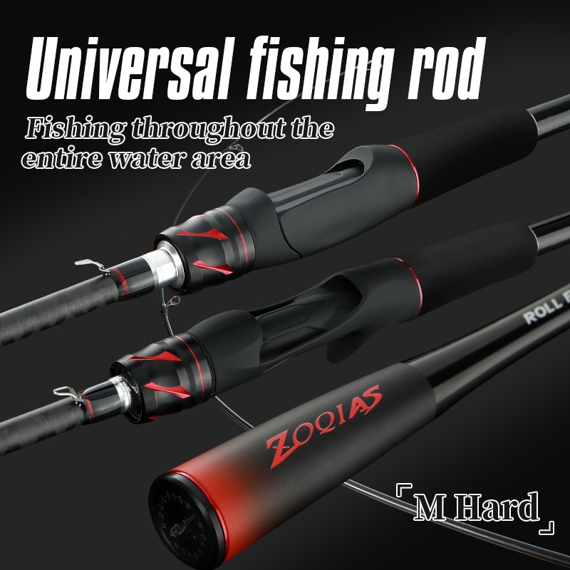 【NYA】1.8M/1.98M/2.1M/2.4MCarbon Bait Casting/Spinning Fishing Rod ...