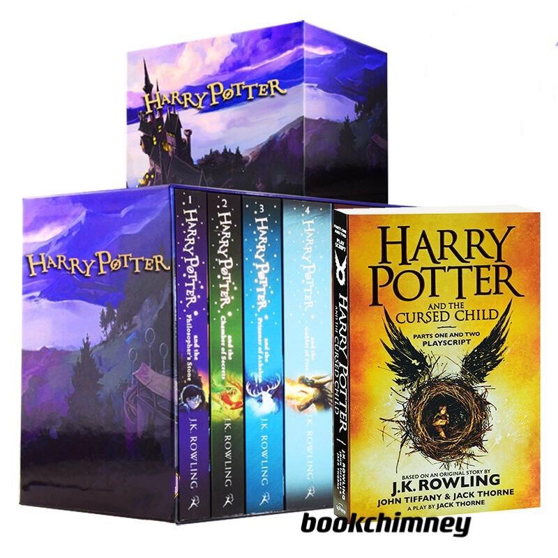 Harry Potter complete books set 1-8books Harry Potter Full | Shopee ...