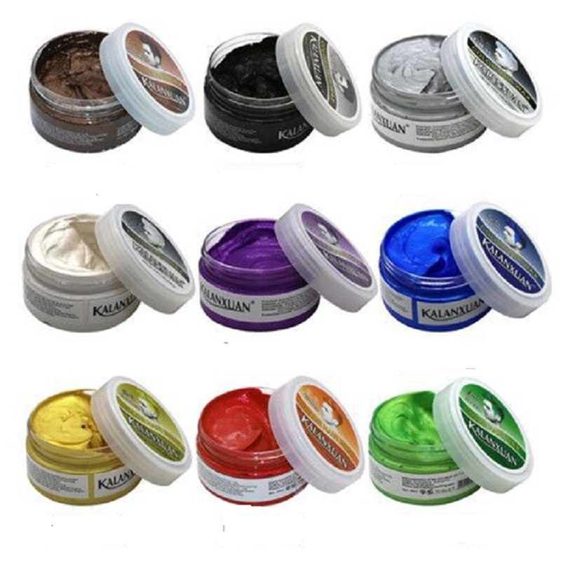 WHOLESALE Disposable Hair Color Clay Pomade Hair Dye Cream - 9 Colors ...