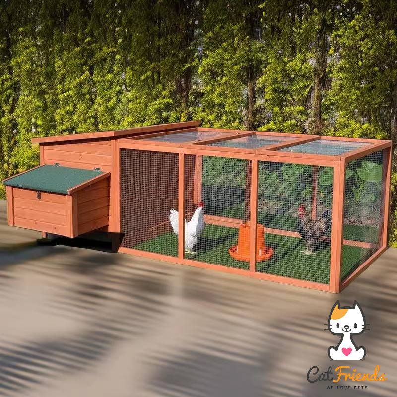 Outdoor rainproof sun-proof anti-corrosion solid wood breeding Reban ...