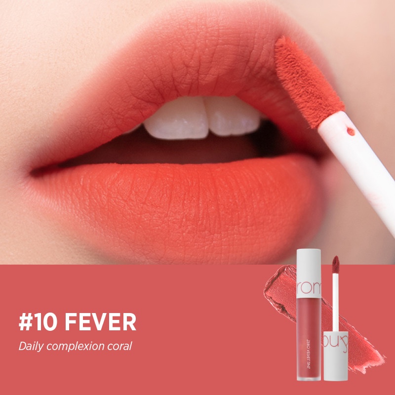 ROMAND Zero Velvet Tint [23 Color To Choose] | Shopee Malaysia