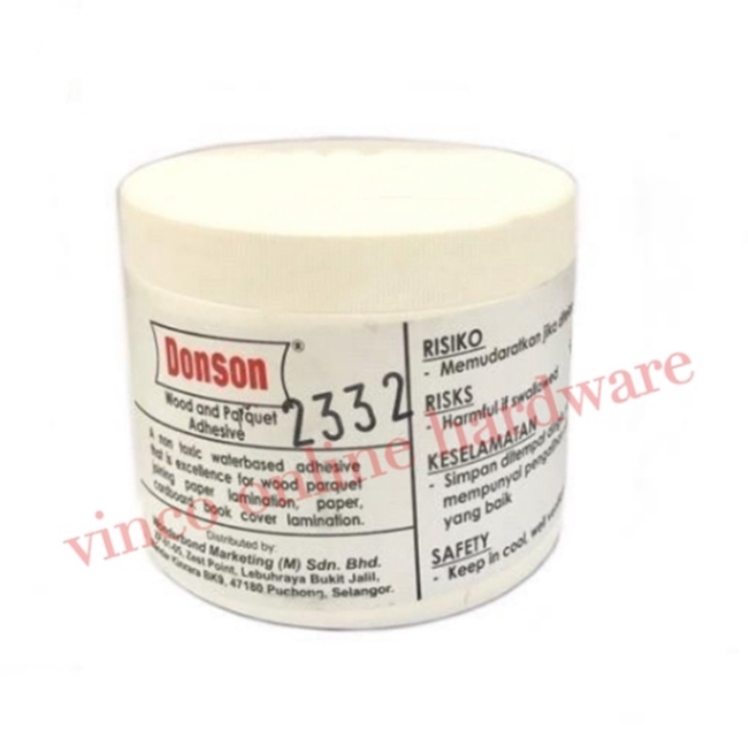 500g Donson Wood and Parquet Adhesive / Wall Paper Glue / White Glue ...