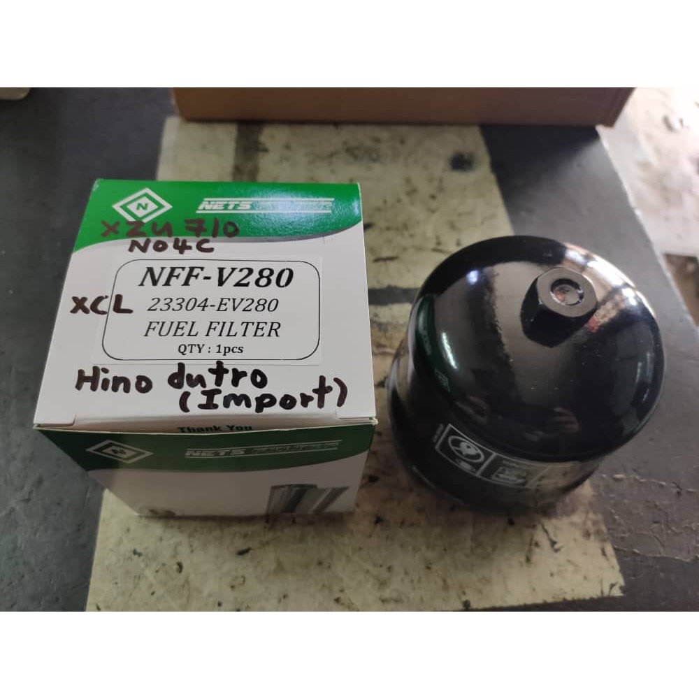 Hino Dutro 300 Series XZU710 NO4C Import Fuel/Diesel Filter 23304-EV280 ...