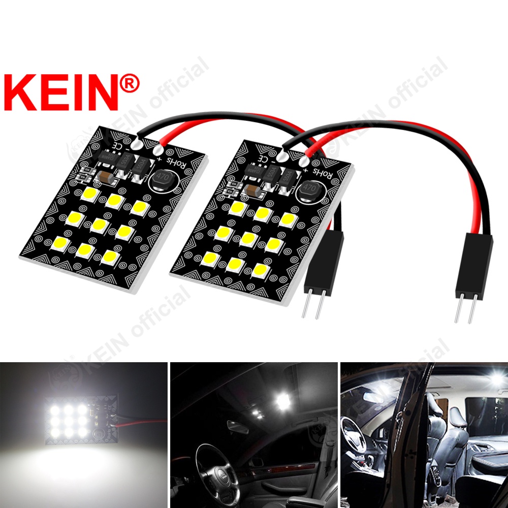 KEIN DC12V-24V Car Ceiling Lamp T10 W5W Led C5W 31MM Festoon BA9S T4W 28MM 36MM 39MM 41MM ...