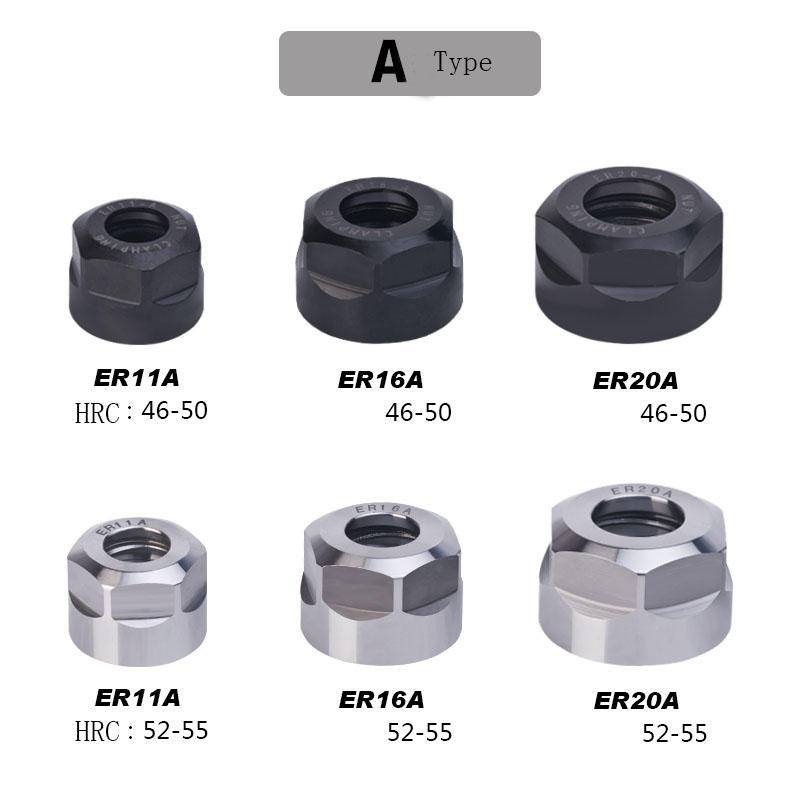 1PC High precision ER11 ER16 ER20 ER25 ER32 UM nut ER collet nut for ...