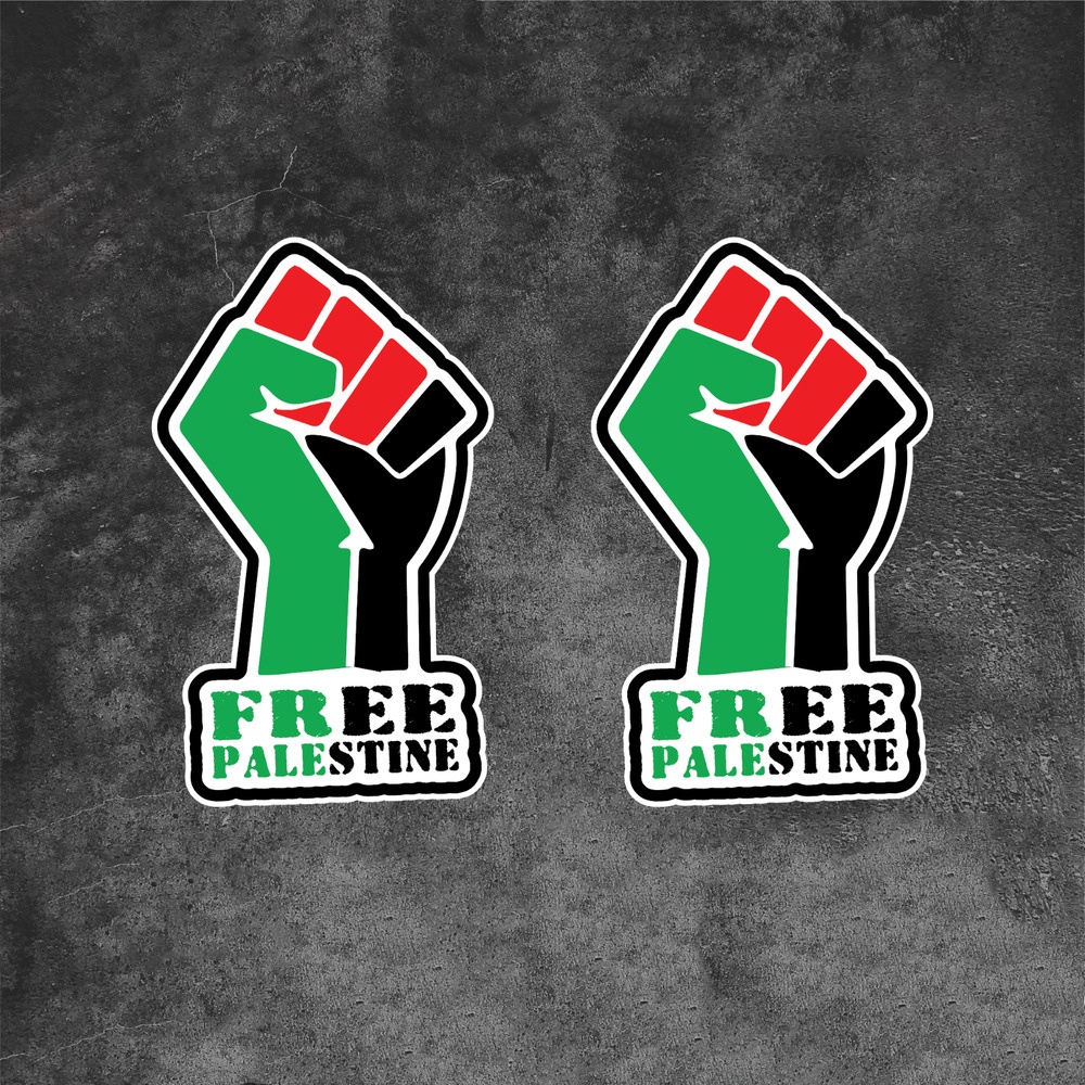 State of Palestine Flag Car Stickers Vinyl PSE Flag Labels for Bike Van ...