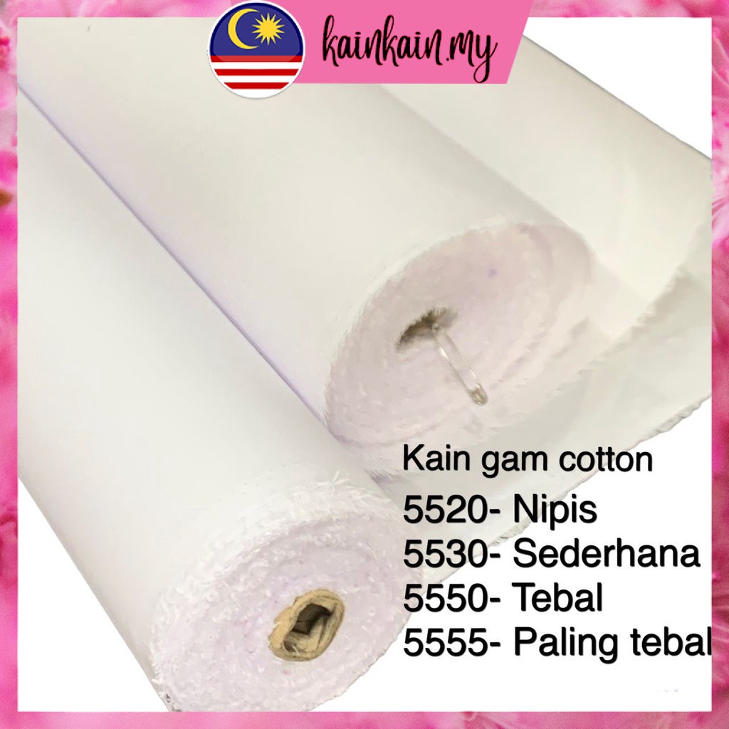 Kain Gam Cotton Interfacing Interlining Cotton Stabilizer Lining 5520 ...