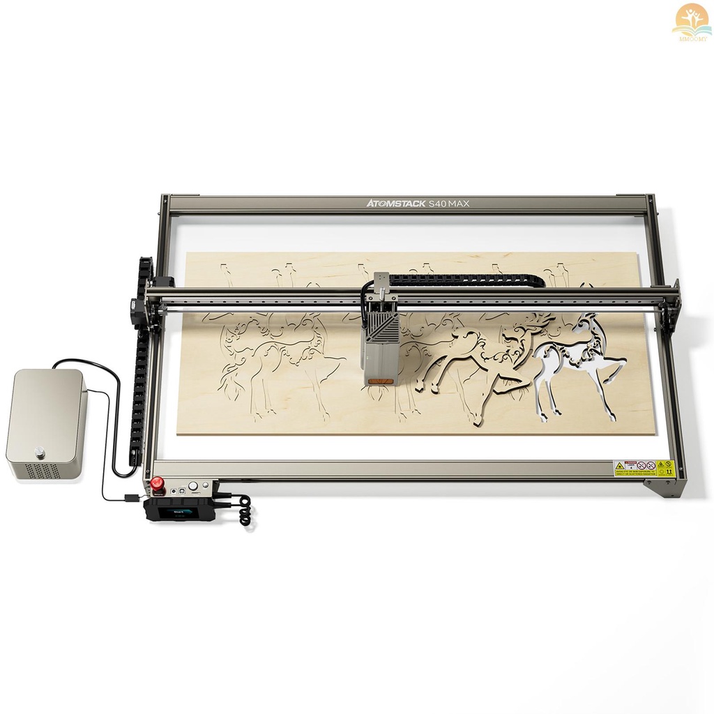 Atomstack S40 max 40W Laser Engraver with Dual Air Assist Pump New X ...