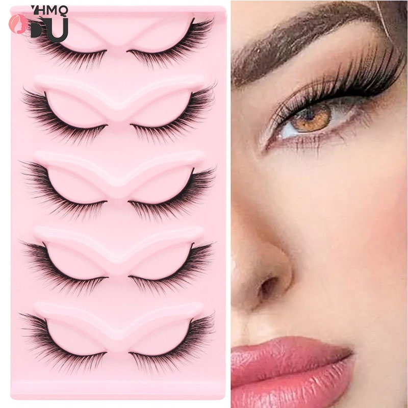 Fox Eye False Eyelashes Cat Eye Lashes Winged End Eye Elongated ...