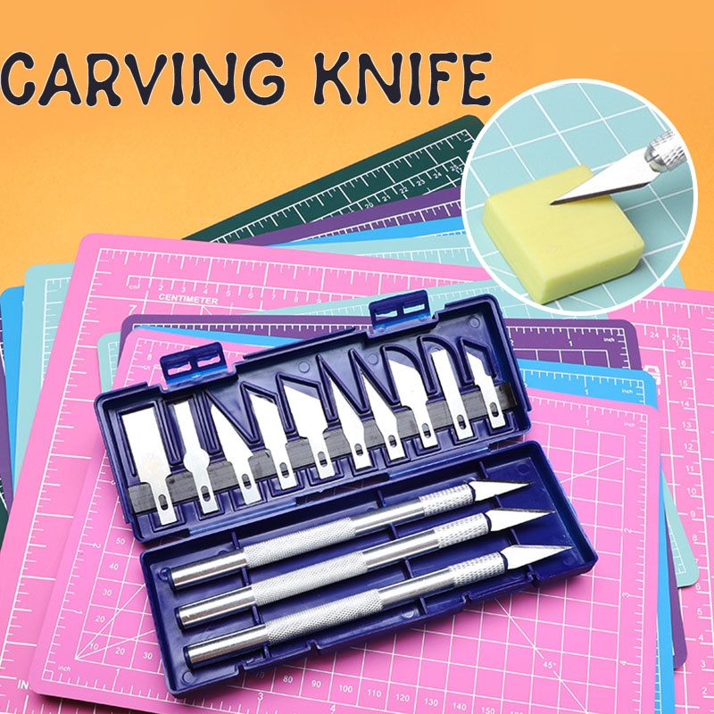 13Pcs Art Pen Knife Carving Knife Craft Sculpture Cutter Art Craft ...