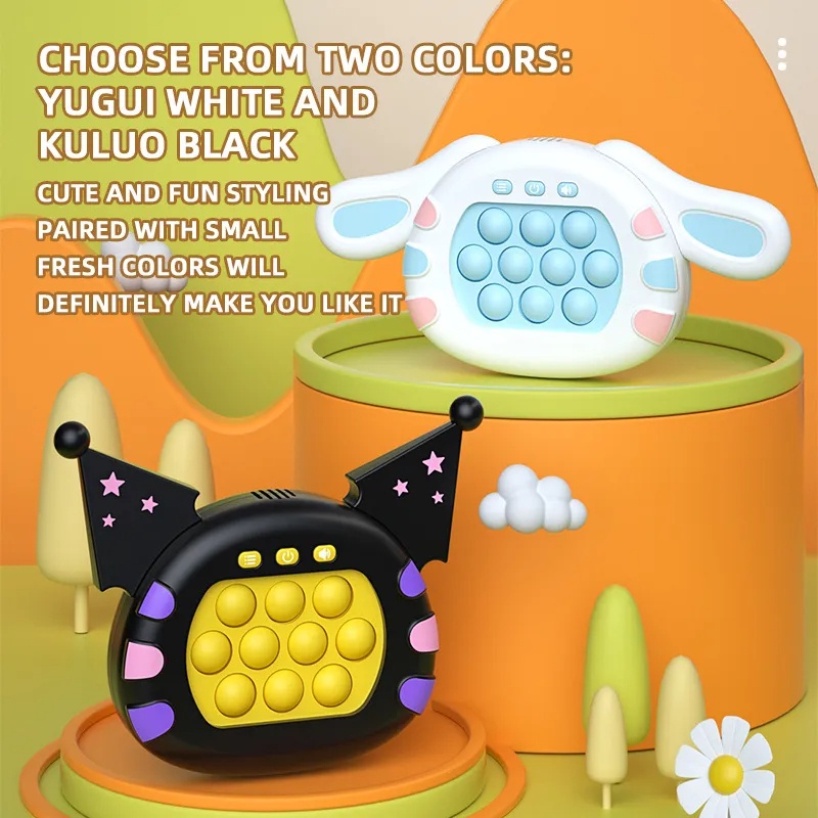 200 Levels Kuromi Quick Push Game Cinnamoroll Pochacco Pop It ...